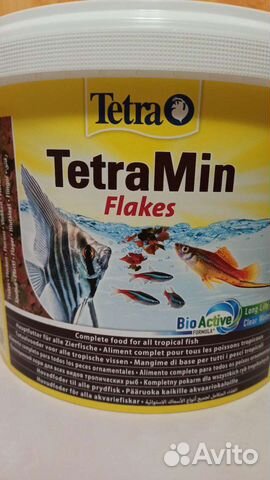 Корм для рыб TetraMin Flakes Хлопья