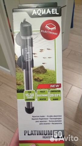 Нагреватель Aquael 50W новый