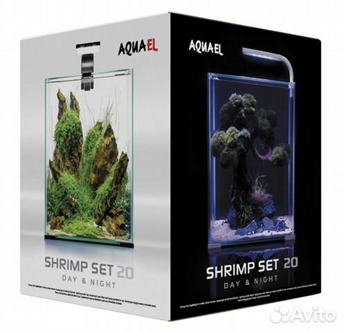 Aквариум aquael shrimp SET DAY&night