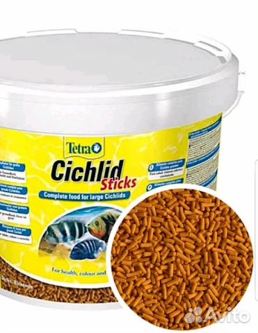 Tetra cichlid sticks (на развес)