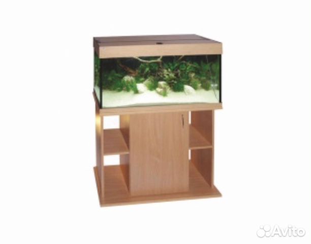Аквариум 120 литров aquaplus с лампой и тумбой +