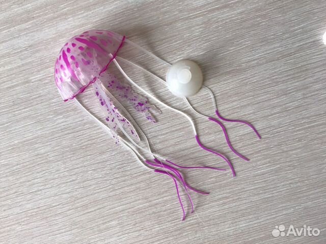 Силиконовая медуза в аквариум