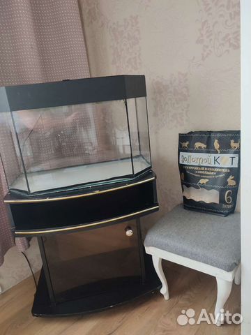 Аквариум с тумбой бу