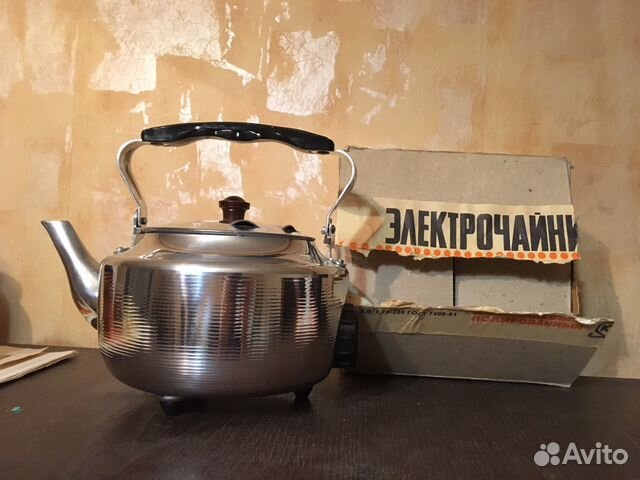 Электрический чайник советский СССР купить в Санкт-Петербурге | Товары ...