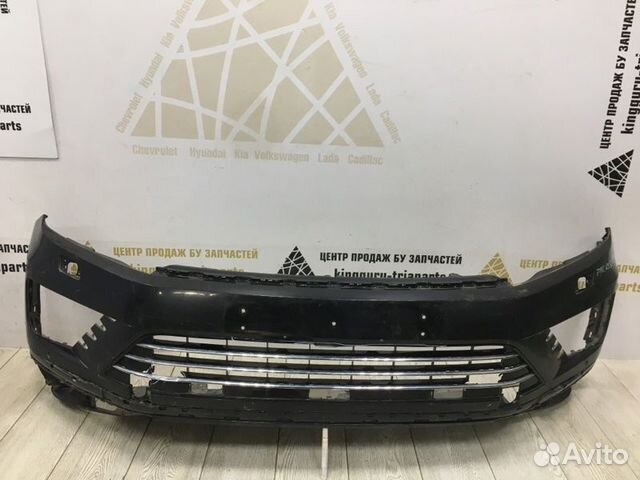 Бампер передний Volkswagen Touareg 2 FL R-line купить в Москве VAG ...
